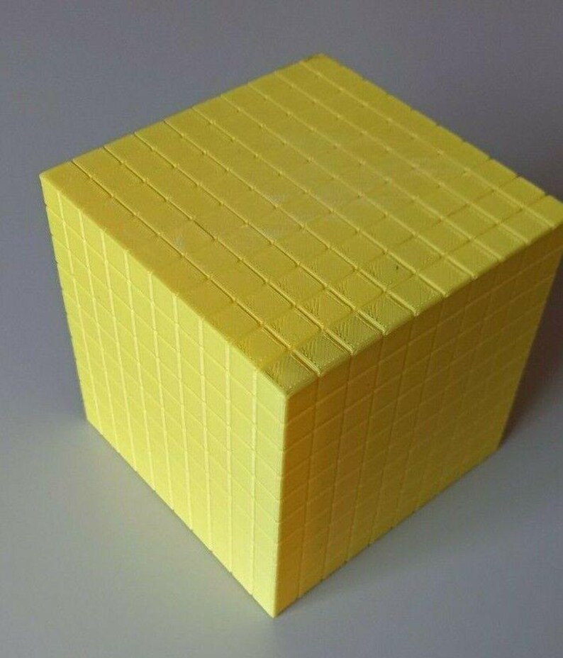 Maths Base Ten Dienes Place Value Educational Learning Tool Number ...