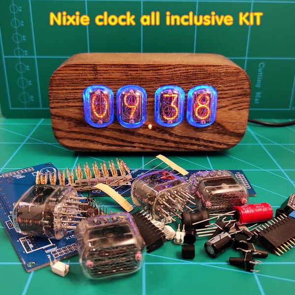 Wooden Clock Kit - Etsy