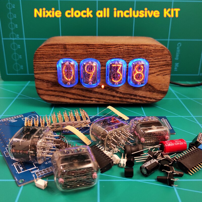 Wooden Clock Kit - Etsy