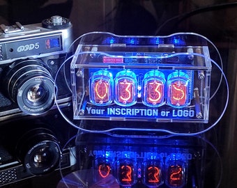 Nixie Clock With IN-12 Tubes and Multicolor Backlight Best - Etsy