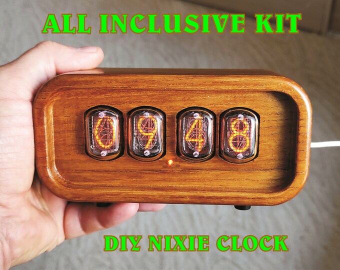 KIT Nixie Tubes Clock/ Tubes and All Parts Are Included/ Color ...