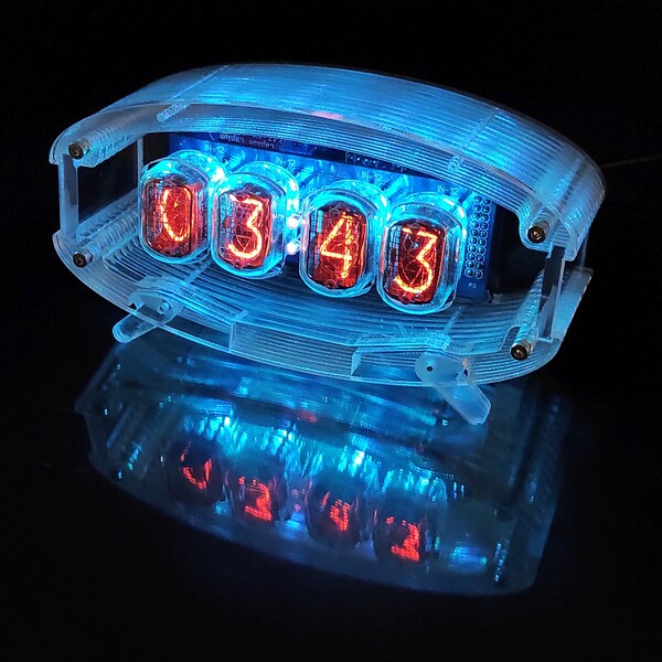 Cyberpunk Clock - Etsy