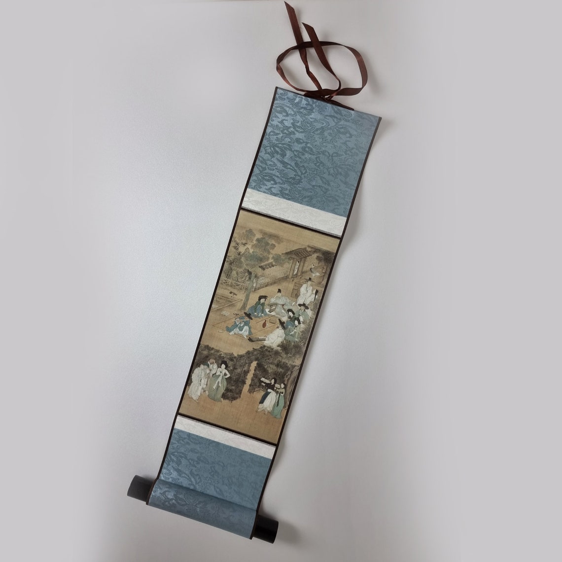 Korean Art Antique Korean Scroll Painting Wall Hanging | Etsy