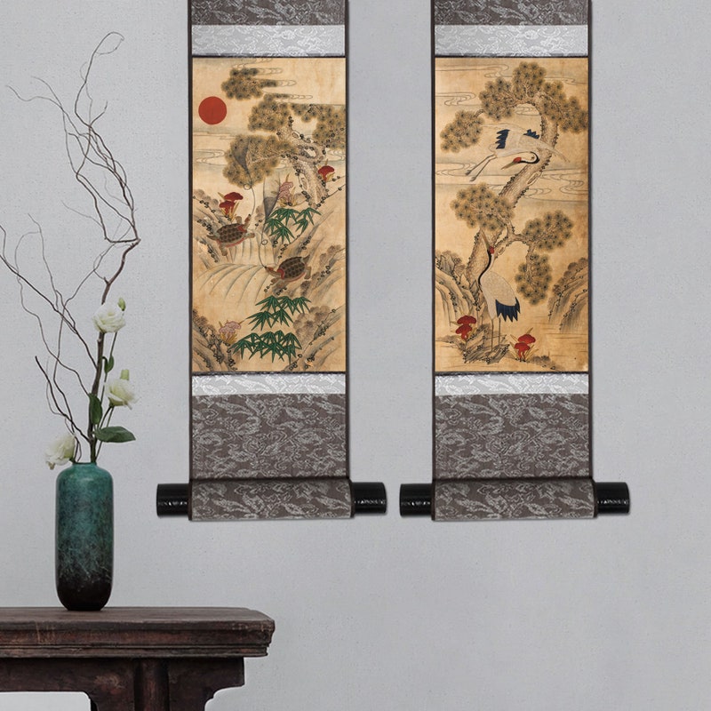 Korean Scroll for Wall - Etsy
