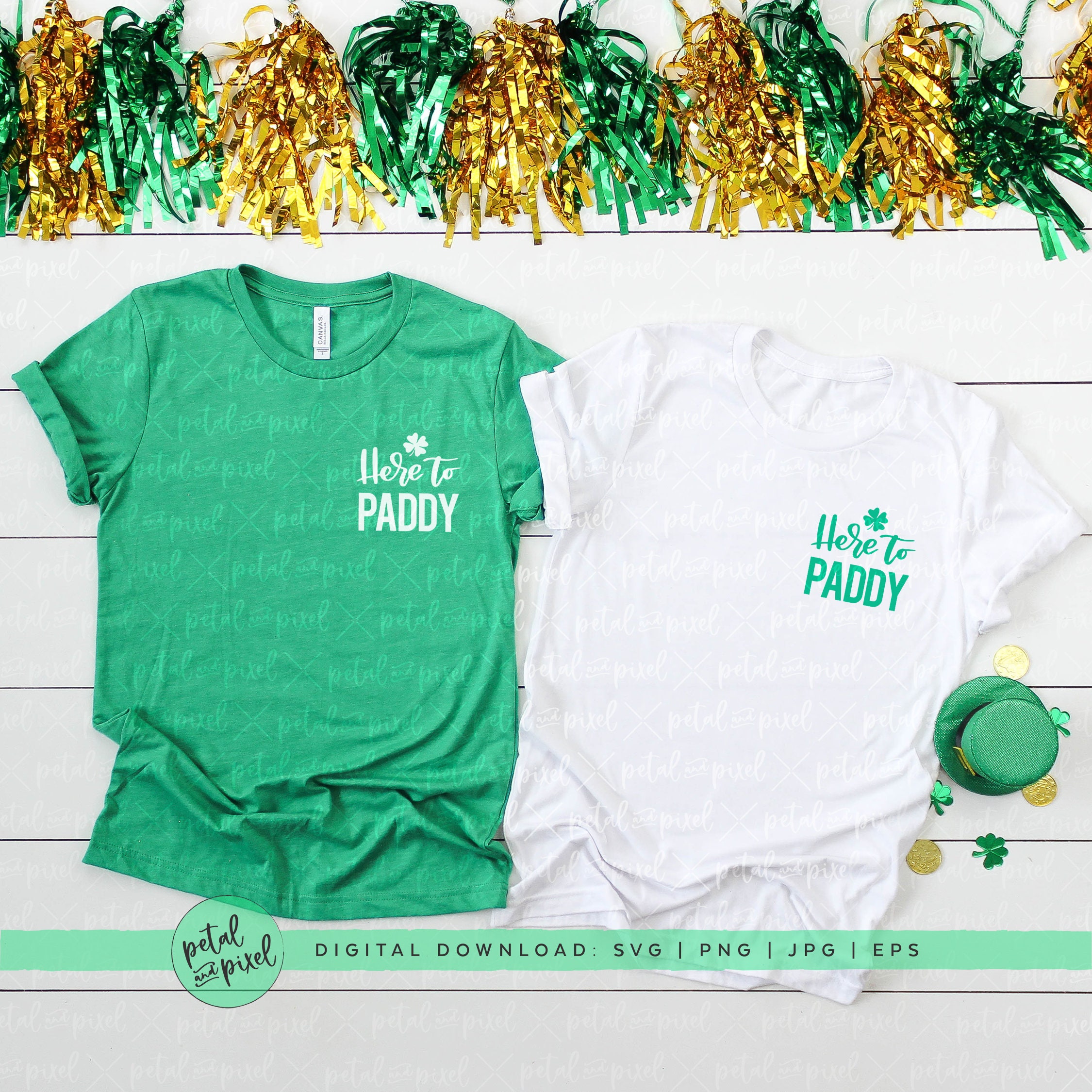 Here to Paddy SVG St Patricks Day Shirt SVG St Patricks - Etsy