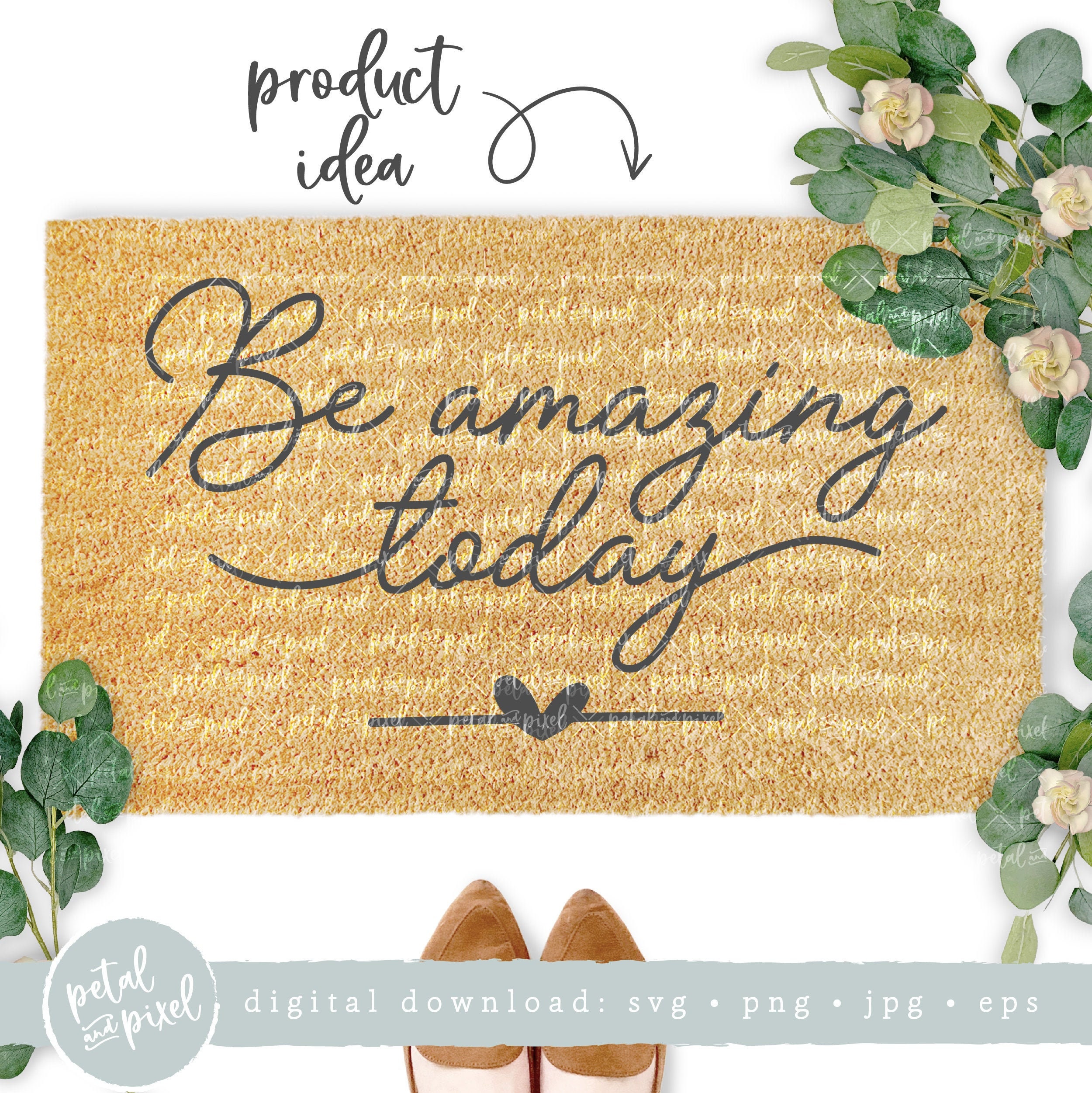 Be Amazing SVG Cut File SVG Sayings File Positive Affirmation Svg SVG ...