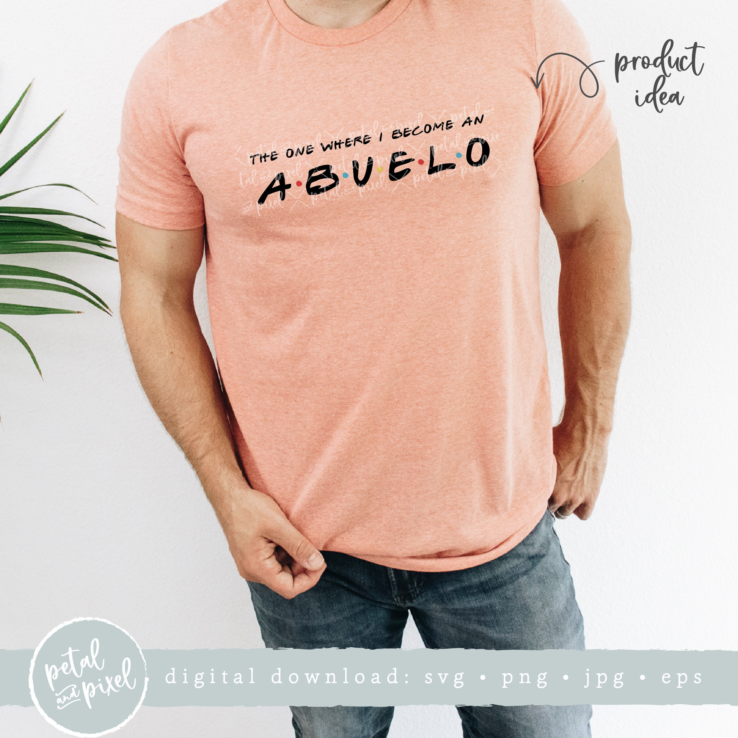 Abuelo SVG the One Where I Become an Abuelo Family SVG - Etsy UK