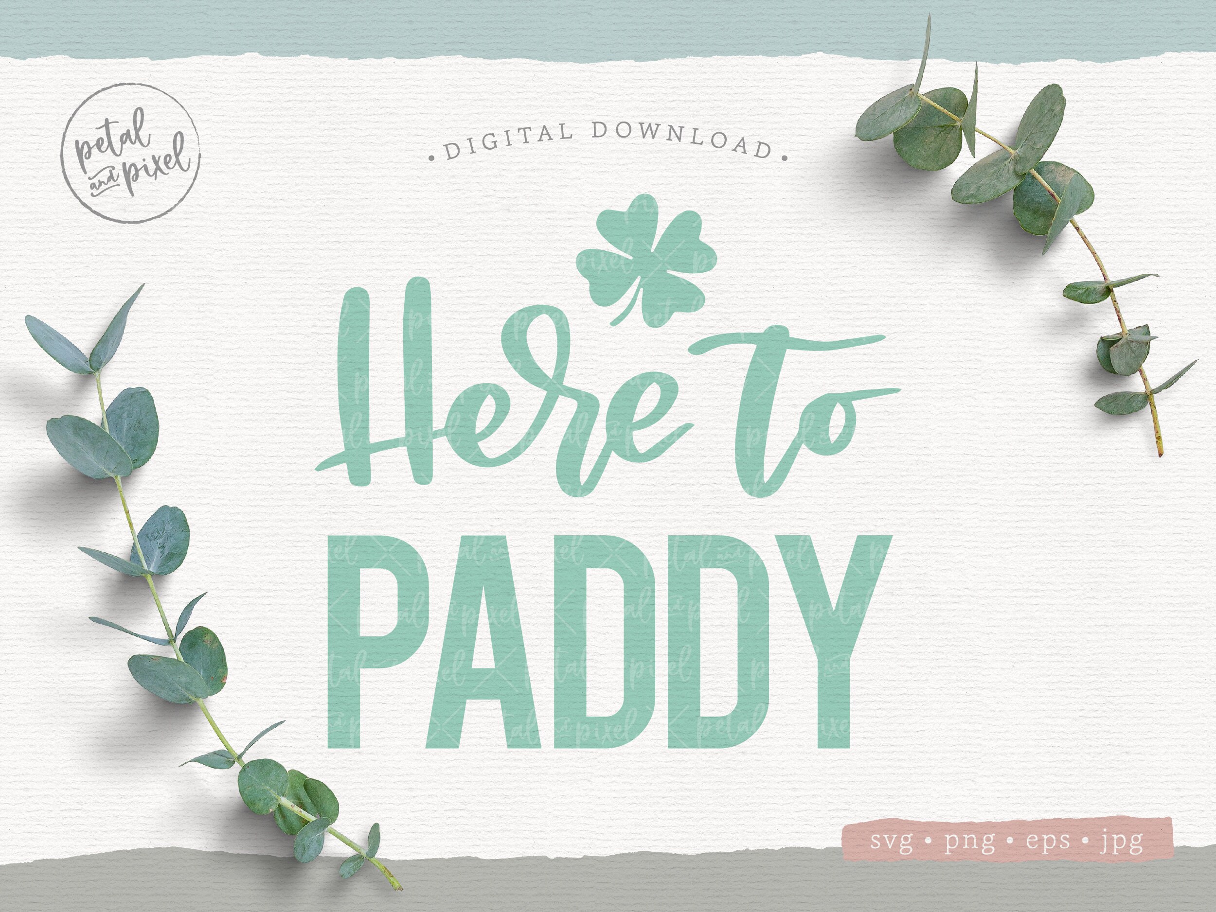 Here to Paddy SVG St Patricks Day Shirt SVG St Patricks | Etsy