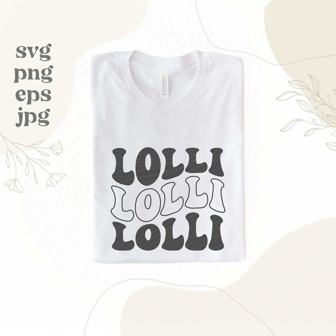 Retro Lolly PNG Mothers Day Svg Stacked Lolli SVG Retro Vintage Lolly ...