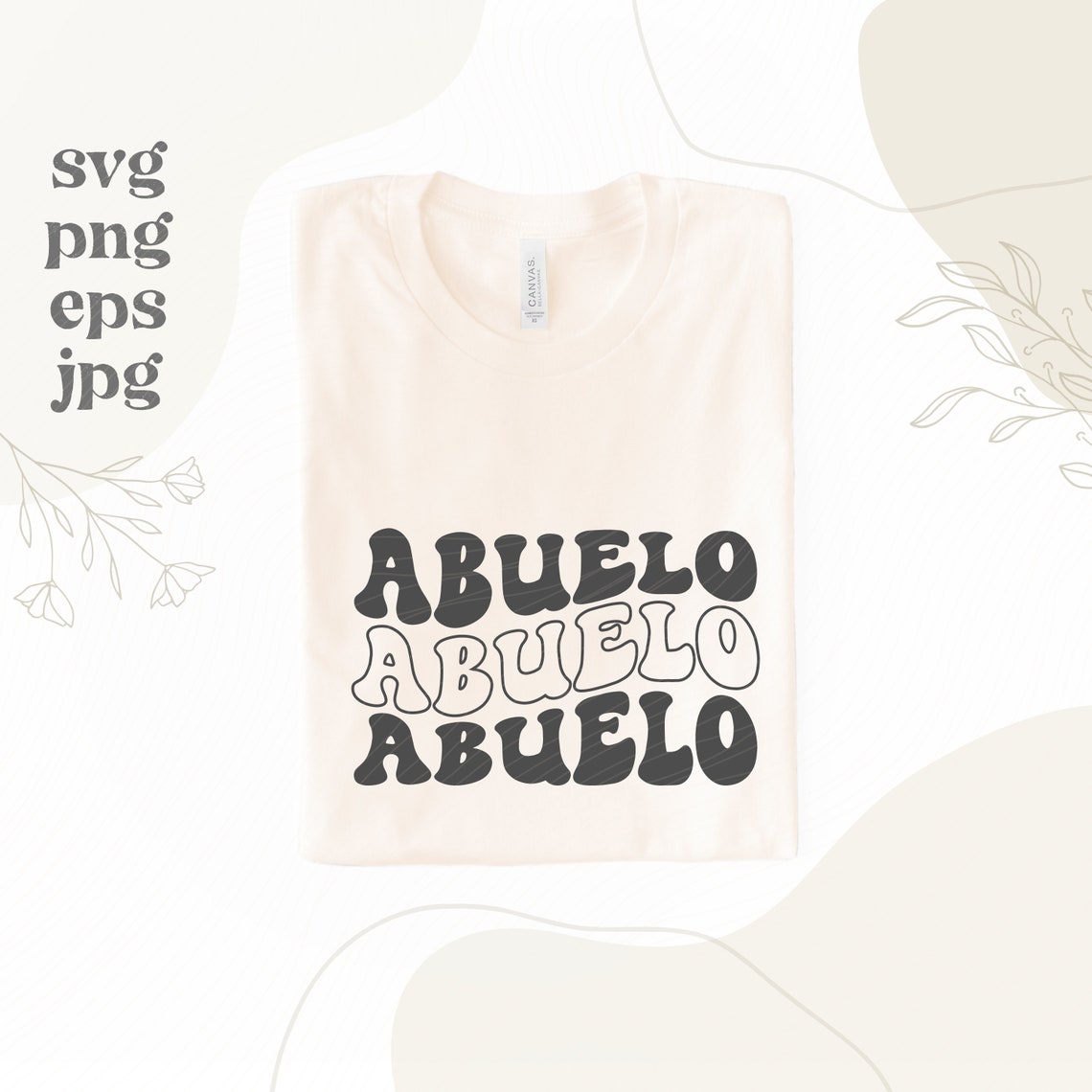 Retro Abuelo SVG Files Retro Abuelo Shirt Design Abuelo Sublimation ...