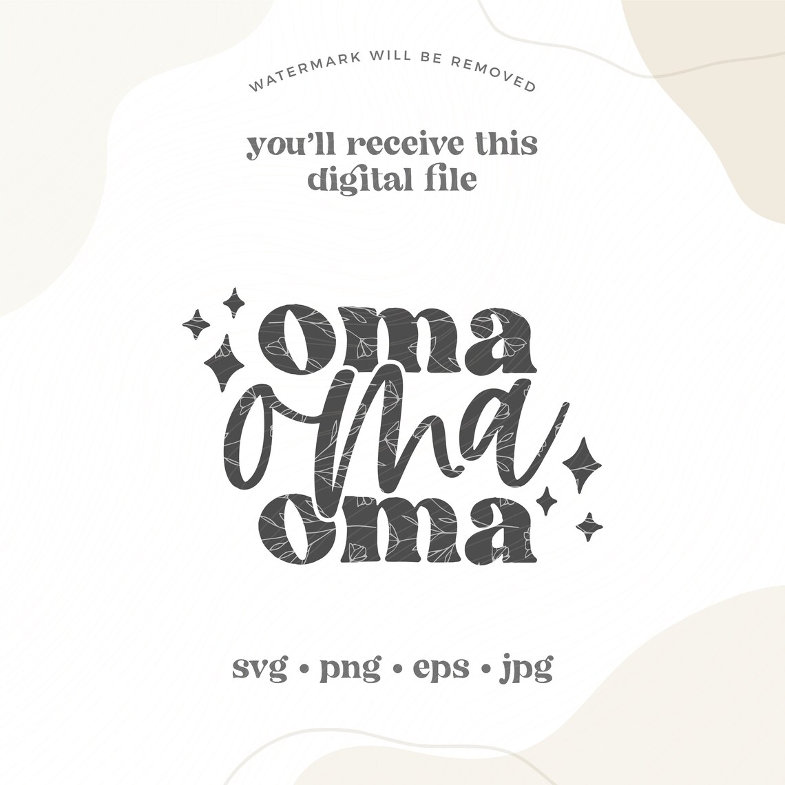 Retro Oma Svg Oma Gift Oma Shirt Svg Boho Oma Mug Sublimation Oma Gifts ...
