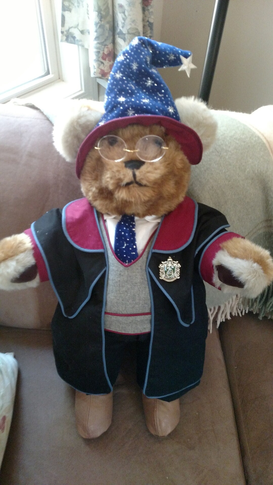 Handcrafted larry Potter Bear - Etsy