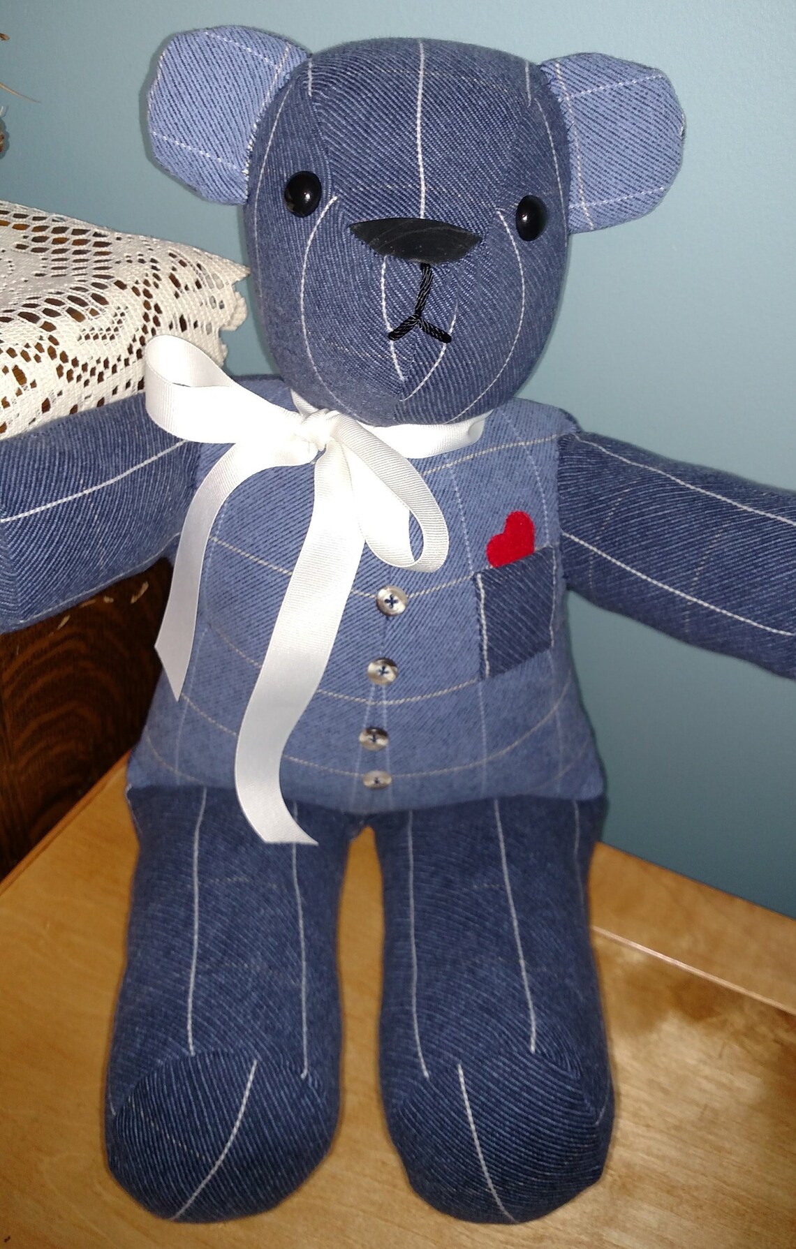 Handmade Custom Memory Bears and Pillows - Etsy