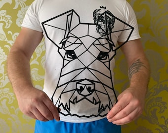 Geometric Rottweiler Dog Pet Wall Art Decor Hanging Decoration - Etsy