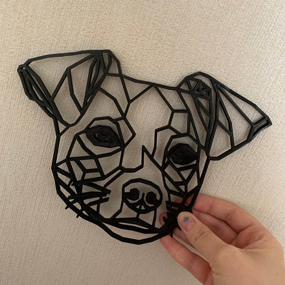 Geometric Jack Russell Dog Pet Animal Wall Art Decor Hanging | Etsy