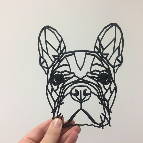 Geometric Chihuahua Dog Pet Wall Art Decor Hanging Decoration - Etsy