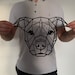 Geometric Staffy Puppy Staffordshire Bull Terrier Dog Pet Wall - Etsy