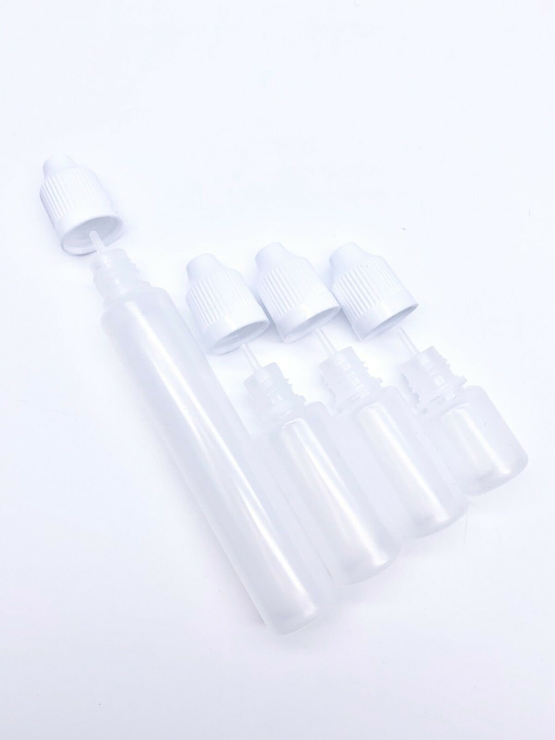 2 X Plastic Empty Squeezable Liquid Precision Tip Glue Applicator ...