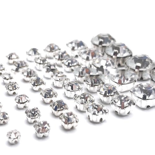 AAA Grade Sew on Clear Crystal Rhinestone Diamond for Crafts - Etsy