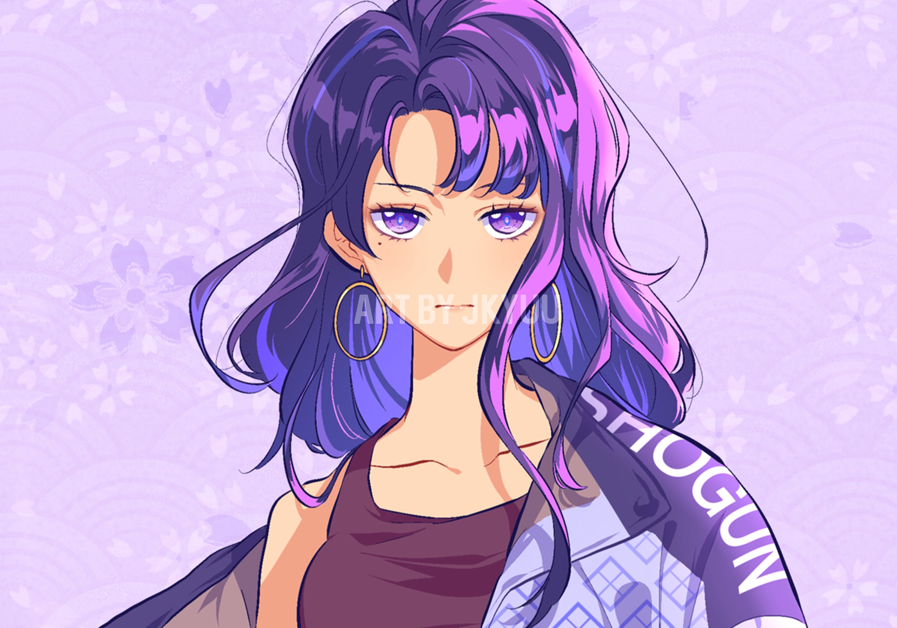 Genshin Impact Raiden Shogun Ei Cool Casual Outfit - Etsy Australia