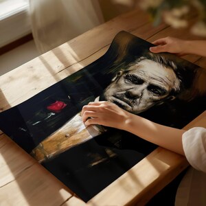 The Godfather Vito Corleone, Canvas Print Home Decor, Film Artist ...