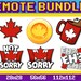 CANADIAN EMOTE Bundle for Twitch / Discord / Stream / Affiliate / Chat ...
