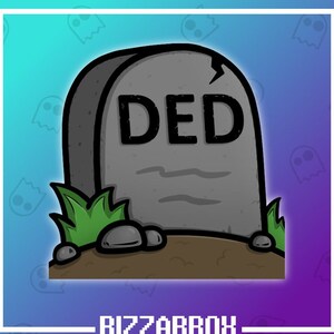 DED GRAVE Twitch Emote / Twitch Emotes / Twitch Stream / Discord Emotes ...
