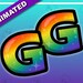 RAINBOW GG Animated Twitch Emote / Twitch Emotes / Twitch - Etsy