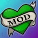 MOD LOVE Twitch Emote / Twitch Emotes / Twitch Stream / Discord Emotes ...
