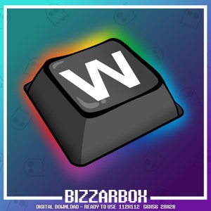 W KEY Twitch Emote / Twitch Emotes / Twitch Stream / Discord Emotes ...