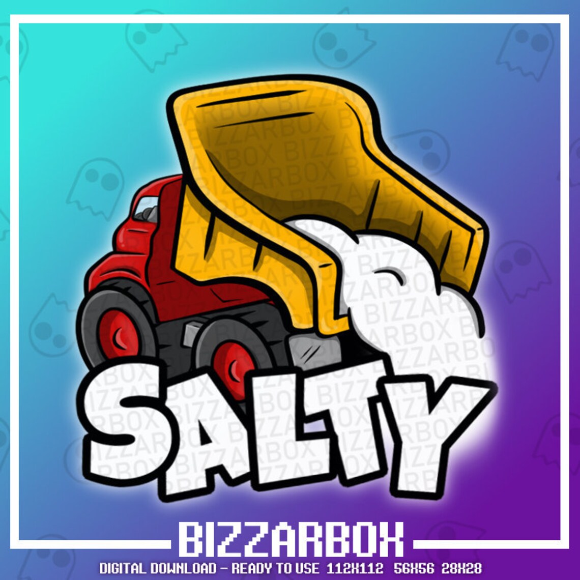 SUPER SALTY Twitch Emote / Twitch Emotes / Twitch Stream / - Etsy