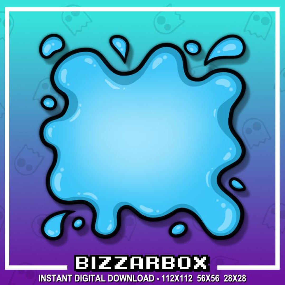 MOIST WET WATER Twitch Emote / Twitch Emotes / Twitch Stream / Discord ...