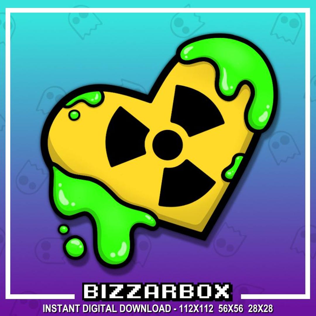 TOXIC HEART Twitch Emote / Twitch Emotes / Twitch Stream / Discord ...
