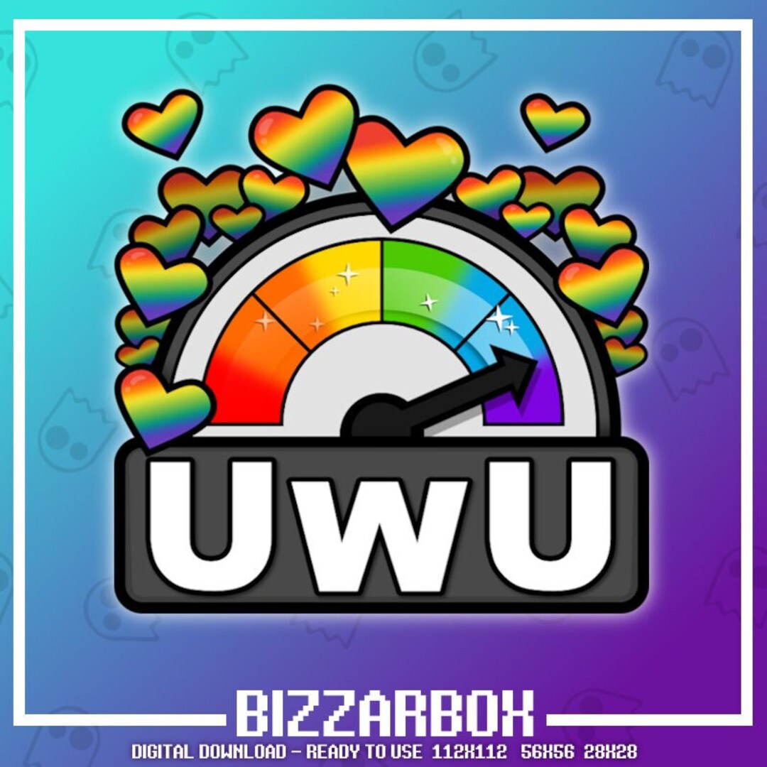 Uwu METER Twitch Emote / Emote / Stream / Streamer / Streaming ...