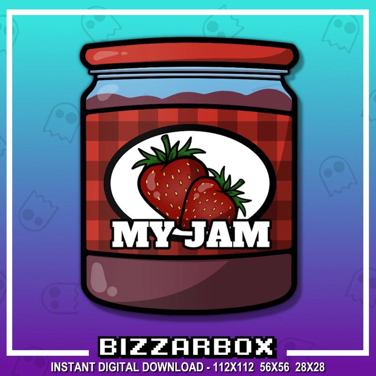MY JAM Twitch Emote / Twitch Emotes / Twitch Stream / Discord Emotes ...