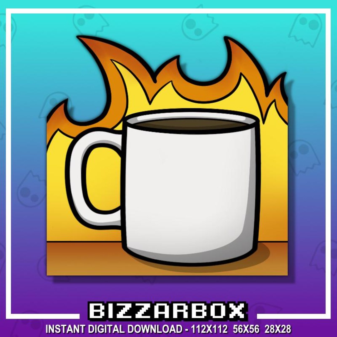 FINE Mug Twitch Emote / Twitch Emotes / Twitch Stream / Discord Emotes ...