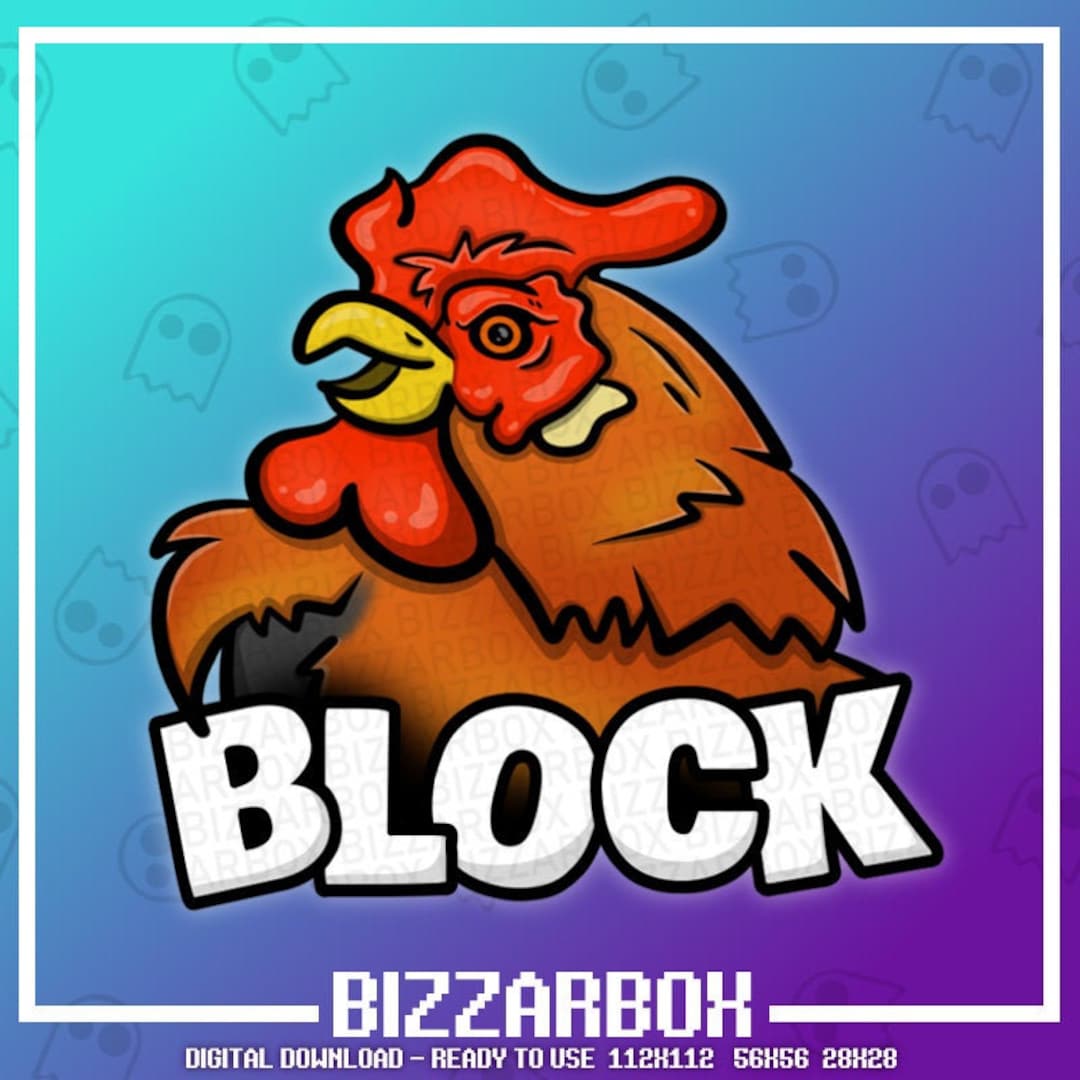 COCK BLOCK Twitch Emote / Twitch Emotes / Twitch Stream / Discord ...