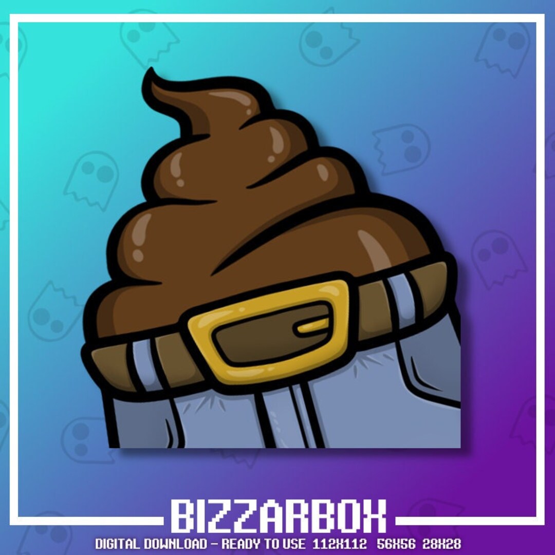 POOPED MY PANTS Twitch Emote / Twitch Emotes / Twitch Stream / Discord ...