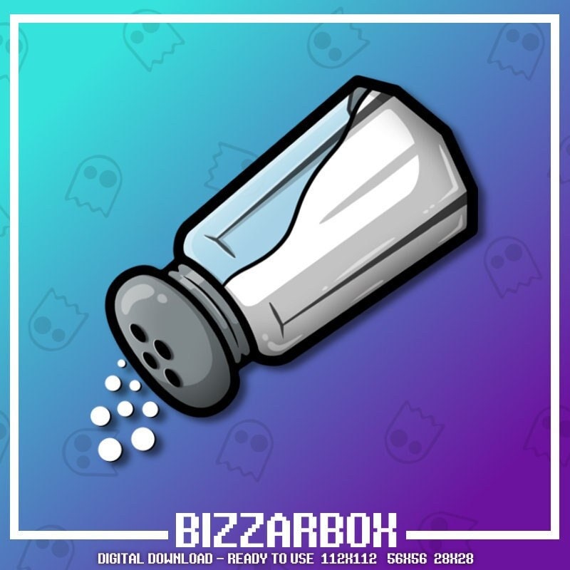 SALTY Twitch Emote / Twitch Emotes / Twitch Stream / Discord Emotes ...