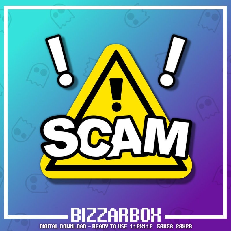 SCAM ALERT Twitch Emote / Twitch Emotes / Twitch Stream / Discord ...