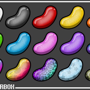JELLY BEANS Twitch Sub Badges / Cheer Bit Badges / Emote /emotes ...