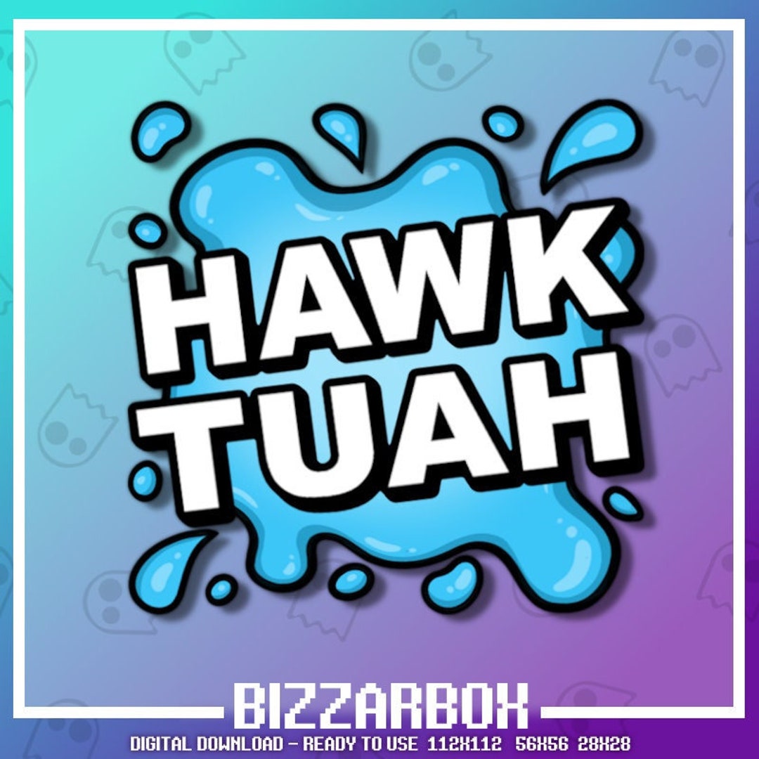 HAWK TUAH Twitch Emote / Twitch Emotes / Twitch Stream / Discord Emotes ...