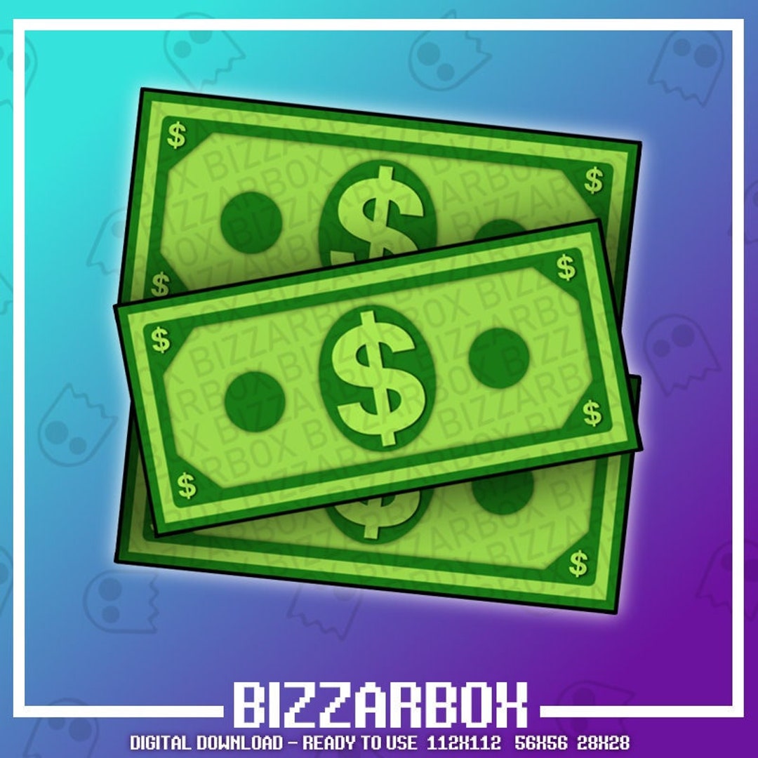 MONEY Twitch Emote / Twitch Emotes / Twitch Stream / Discord Emotes ...