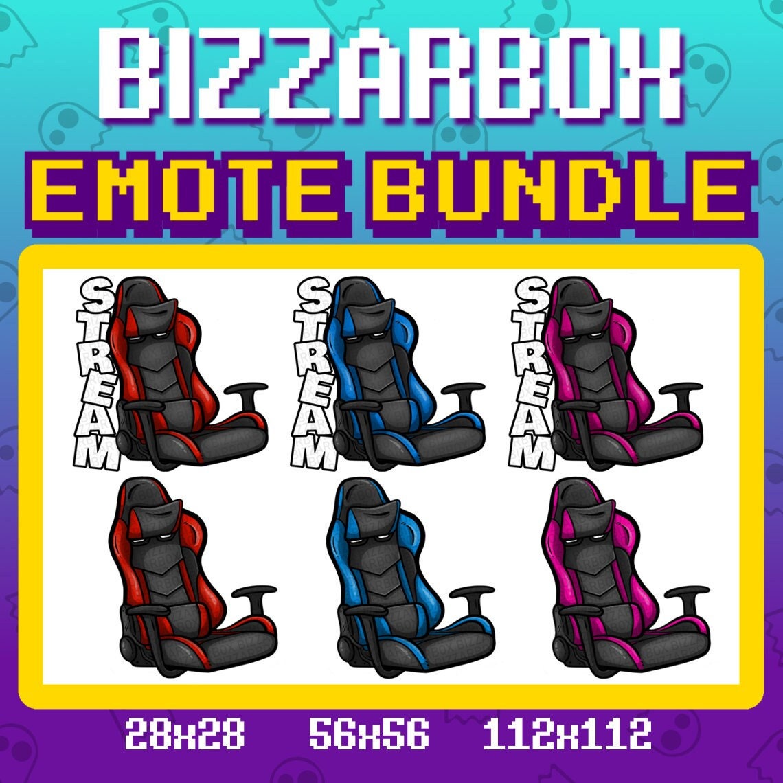 AFK CHAIR STREAM Bundle / Twitch Emotes / Twitch Stream / - Etsy