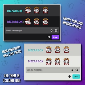 TIMEOUT Channel Points Emote for Twitch / Discord / Stream / Affiliate ...