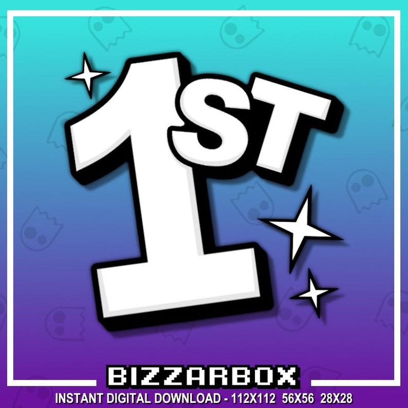 FIRST Channel Points Emote for Twitch / Discord / Stream / Affiliate ...