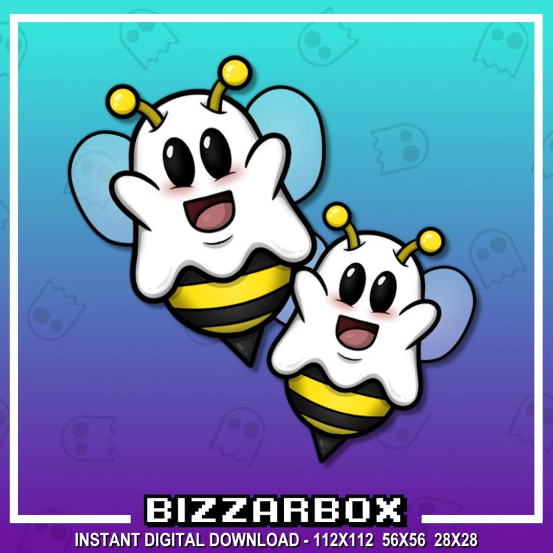 BOO BEES Twitch Emote / Twitch Emotes / Streamer / Meme / Funny / Bee ...