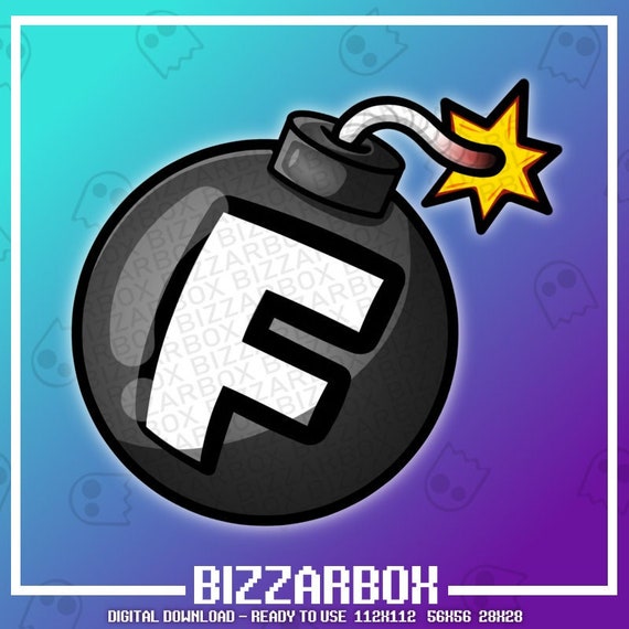 F BOMB Twitch Emote / Twitch Emotes / Twitch Stream / Discord - Etsy