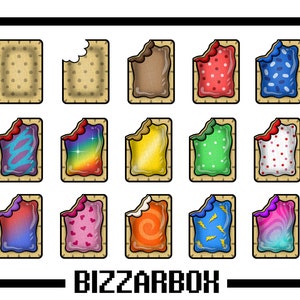 TOASTER PASTRY Twitch Sub Badges / Cheer Bit Badges / Emote / Emotes ...