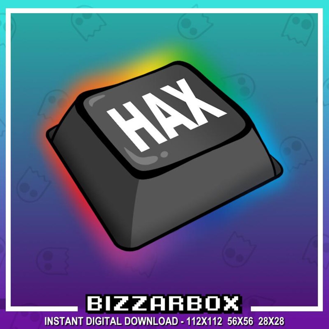 HAX KEY Twitch Emote / Twitch Emotes / Twitch Stream / Discord Emotes ...